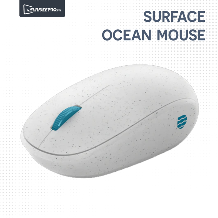 Microsoft Ocean Plastic Mouse - Chuột không dây thân thiện với môi trường